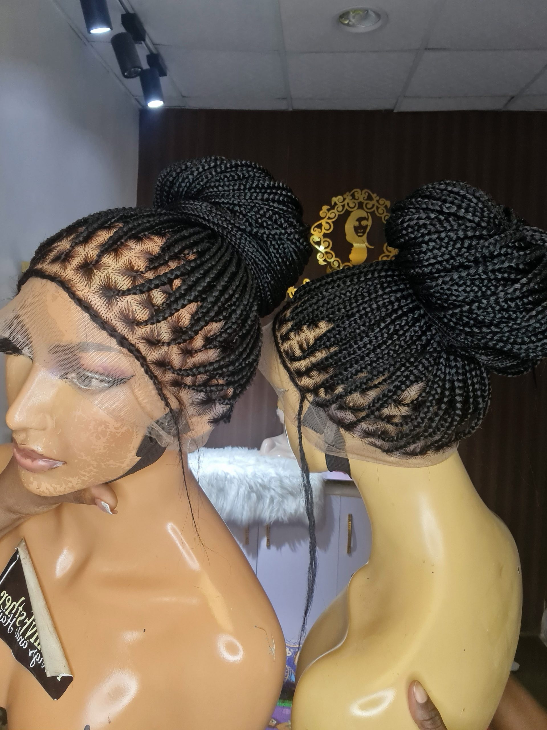 Full lace wig Ria Knotless Braid – KhennyEsther Wigs